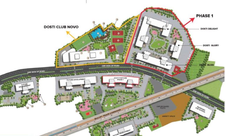 Dosti Greater Thane At Kalher, Thane